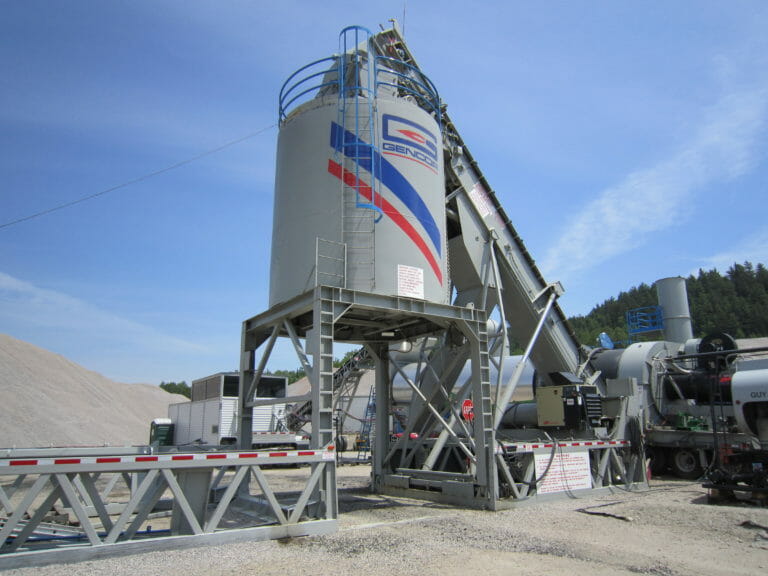 Hot Mix Storage Silos | Gencor Silos | Gencor Industries Inc.
