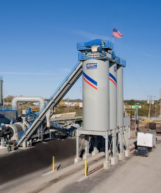 Hot Mix Storage Silos | Gencor Silos | Gencor Industries Inc.