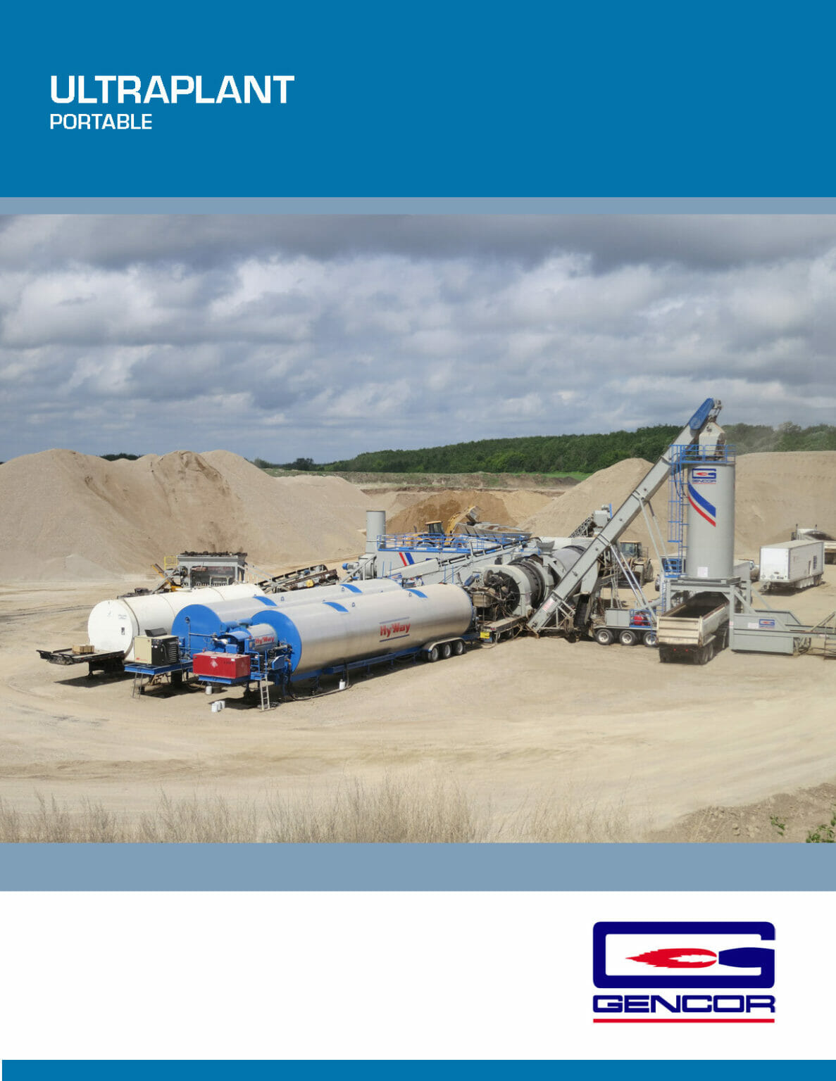 Drum Mix Plants | The Gencor Ultraplant | Gencor Industries Inc.