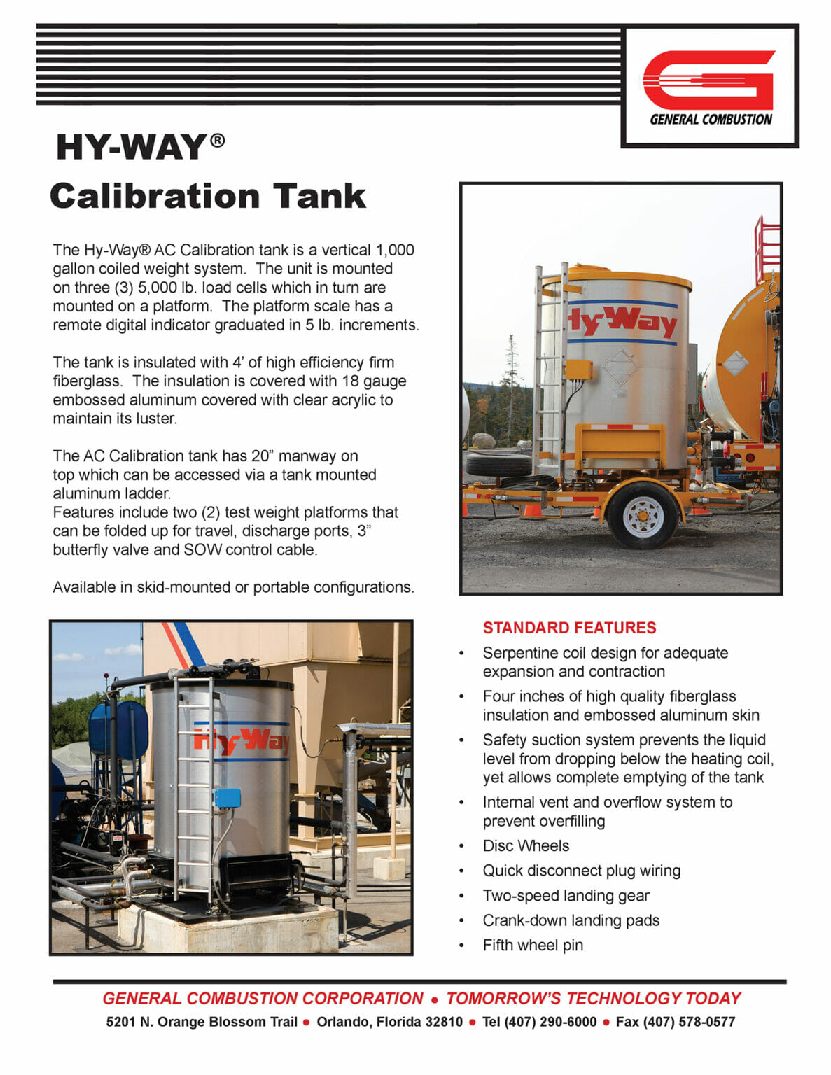 Hy-Way Asphalt Storage Tanks | Construction Equipment | Gencor ...